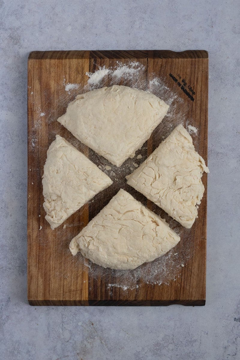 Traditional Irish Soda Farls - The Irishman's Wife