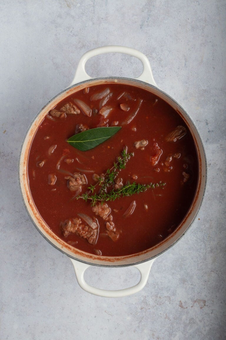 Slow-Cooked Beef and Red Wine Ragu with Capunti Pasta - The Irishman's Wife