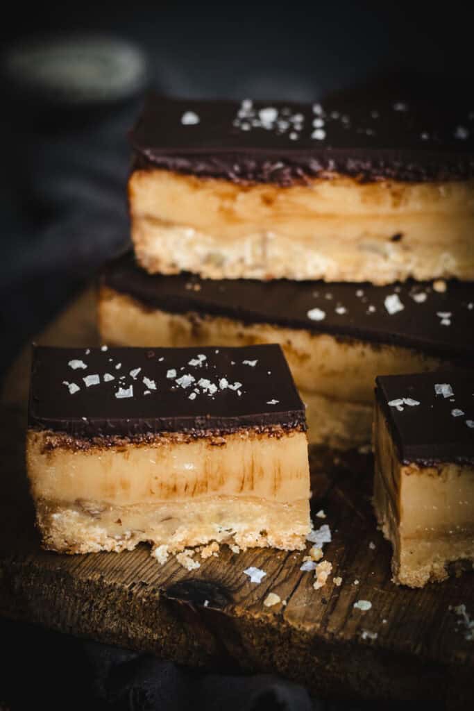 Maple Pecan Caramel Slice (Millionaire's Shortbread) - The Irishman's Wife